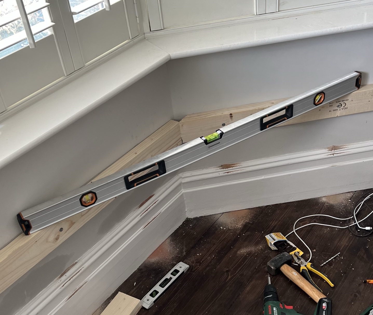 How to build a bay window seat with storage - Little Terraced House